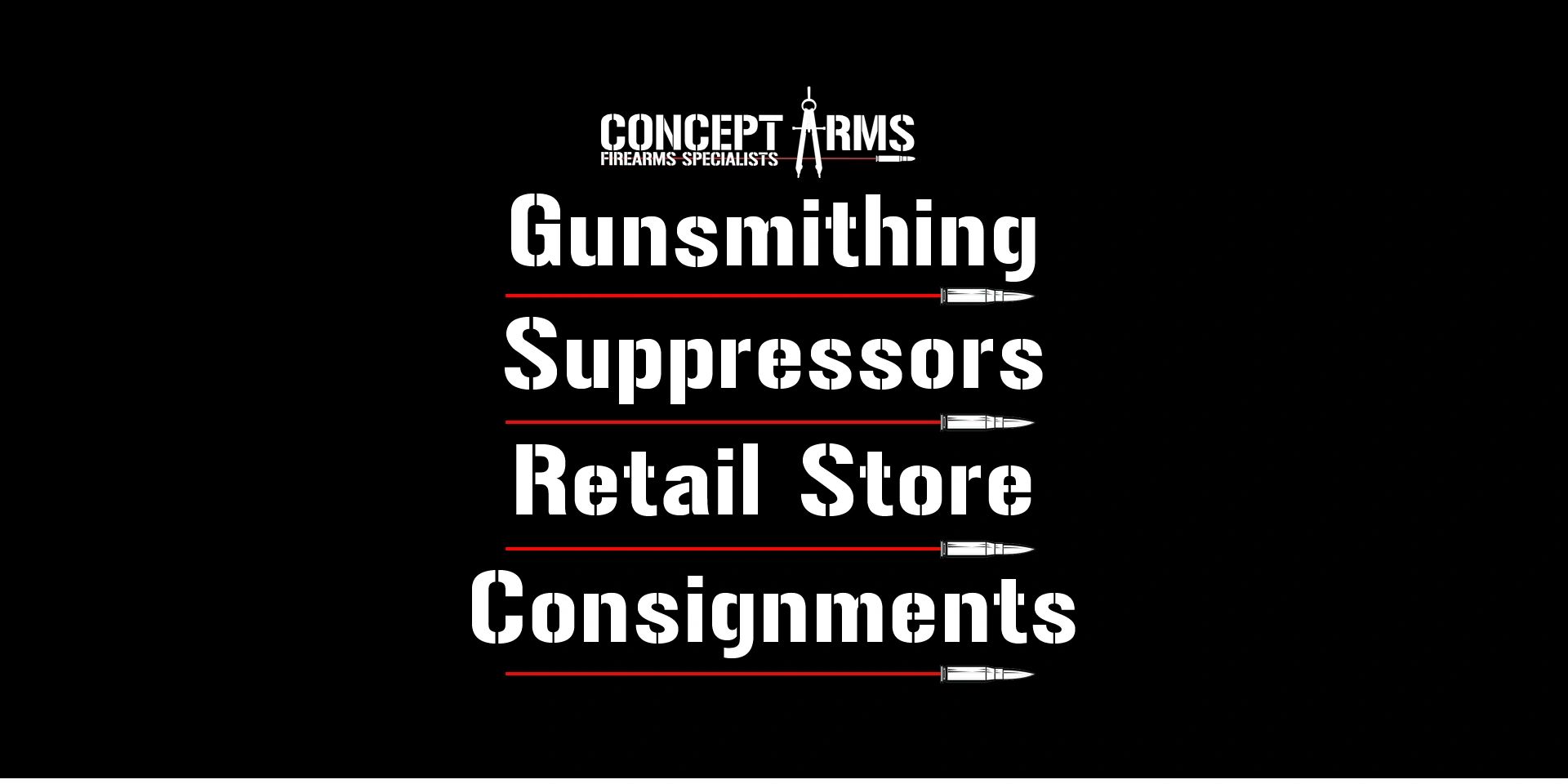 Gunsmith Services | Concept Arms Gunsmith Services